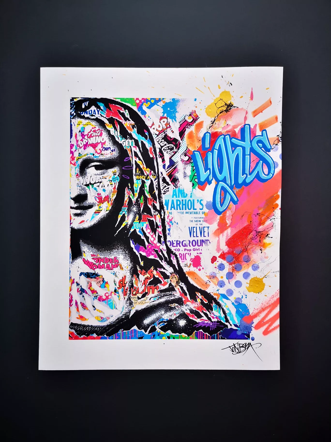 Print on enhanced Fine Art paper - Galerie Barrou Planquart